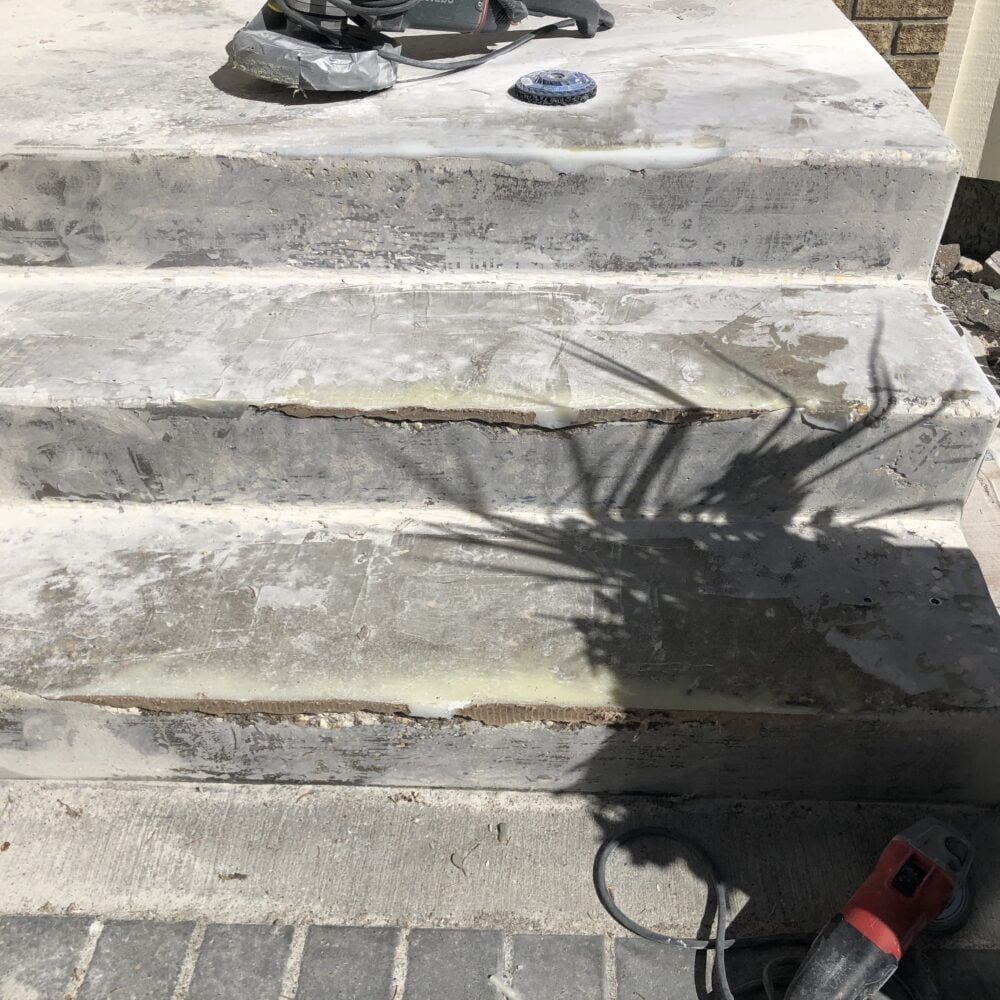 Exterior Staircase Coating - Pinnacle Painting and Decorating